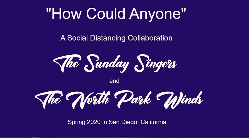 The Sunday Singers & The North Park Winds